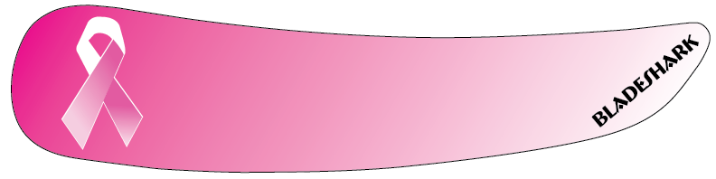 Shop BREAST CANCER AWARENESS White BLADESHARK Performance Hockey Tape ...