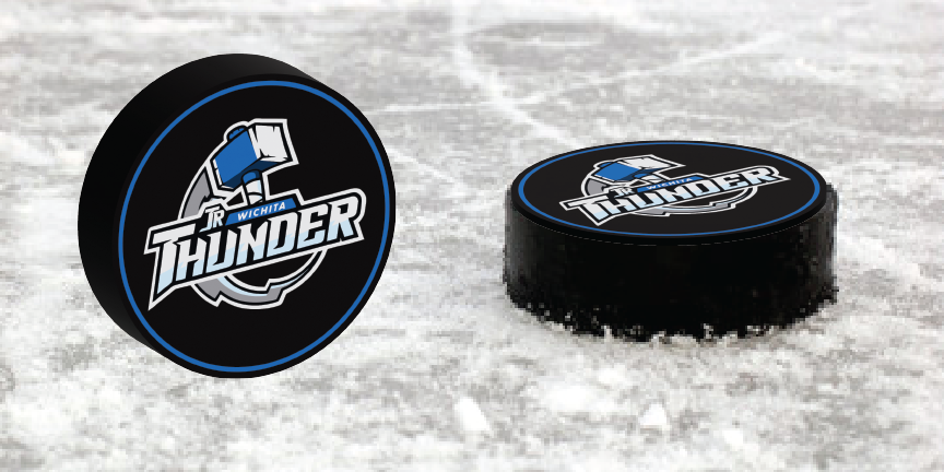 Shop WICHITA JR THUNDER Collectible Puck| BLADESHARK Sports