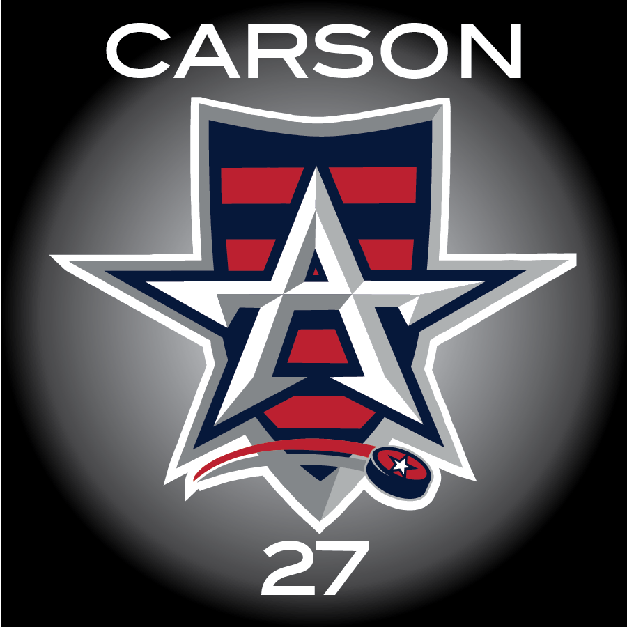 Shop ALLEN AMERICANS Hockey Car Decal| BLADESHARK Sports