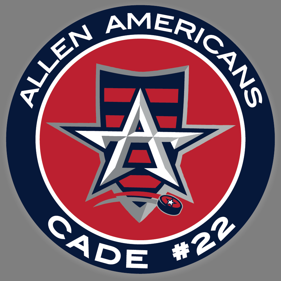 Shop ALLEN AMERICANS Hockey Round Car Decal| BLADESHARK Sports