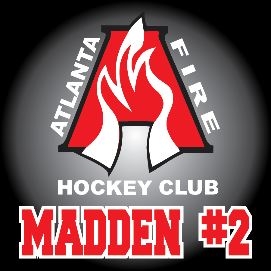 Shop ATLANTA FIRE Hockey Car Decal| BLADESHARK Sports
