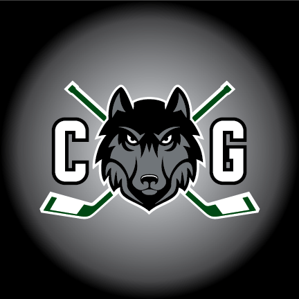 Shop COTTAGE GROVE WOLFPACK Hockey CG Logo Only Car Decal| BLADESHARK ...