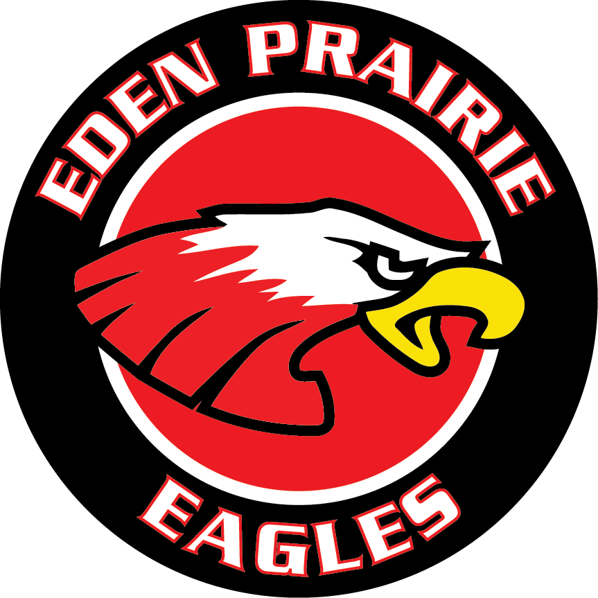 Shop EDEN PRAIRIE EAGLES Athletics Round Car Decal| BLADESHARK Sports