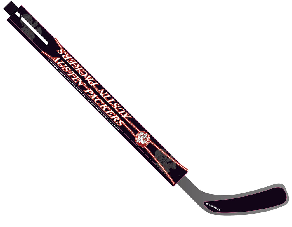 Shop AUSTIN PACKERS Custom Hockey Stick Wrap| BLADESHARK Sports