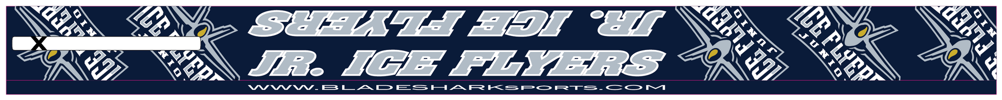 Shop PENSACOLA JUNIOR ICE FLYERS Custom Hockey Stick Wrap| BLADESHARK ...