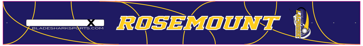 Shop ROSEMOUNT IRISH Blue Custom Lacrosse Stick Wrap| BLADESHARK Sports