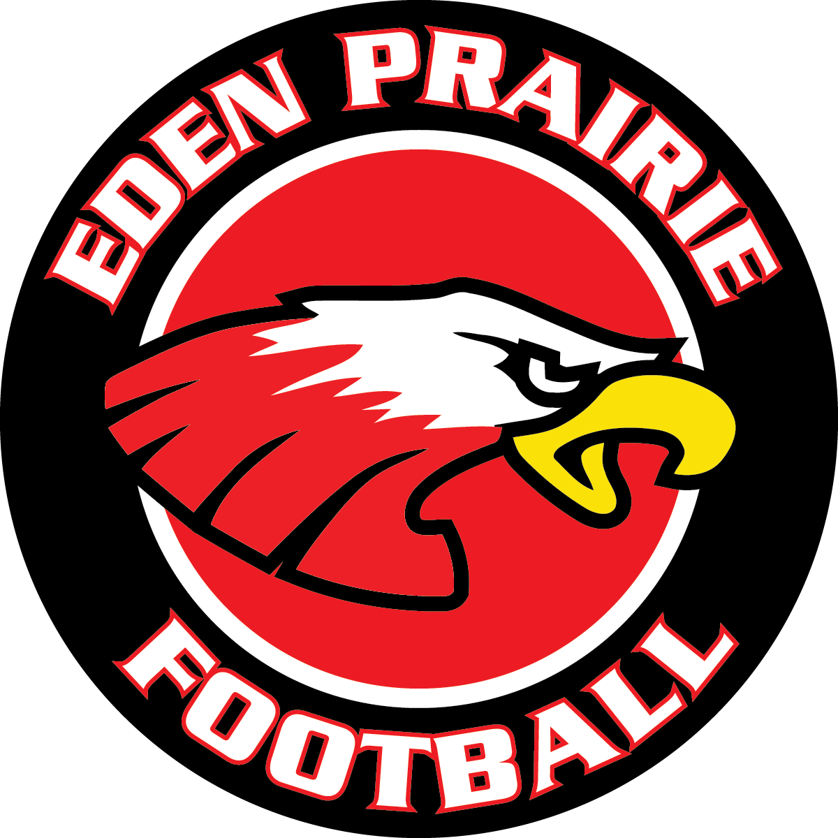 Shop EDEN PRAIRIE EAGLES Football Custom Team Magnet| BLADESHARK Sports