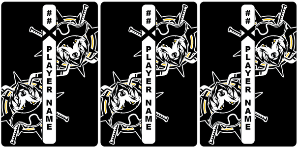 Shop HCG RAIDER WOLVES Stick Mini Labels| BLADESHARK Sports
