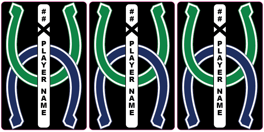 Shop LEXINGTON THOROUGHBREDS Hockey Stick Mini Labels| BLADESHARK Sports