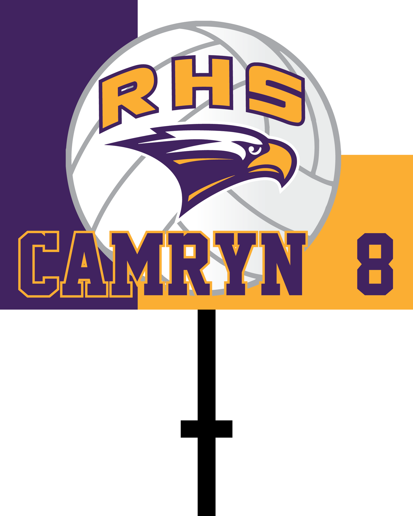 Shop RICHARDSON EAGLES Cheer Car Decal| BLADESHARK Sports